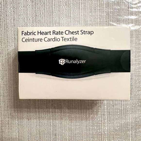 Other | Fabric Heart Rate Chest Strapblack In Color Brand Runalyzer ...